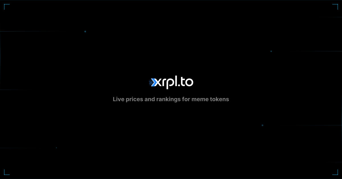 XRPL Meme Coins - Live Prices & Rankings | XRPL.to