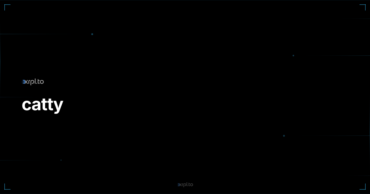 Catty XRPL Tokens — XRP Ledger Catty List, Prices & Volume | XRPL.to